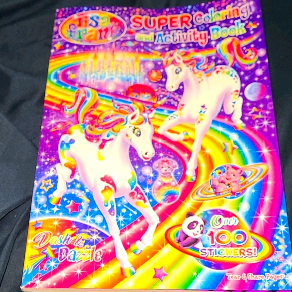Lisa Frank | Toys | Lisa Frank Coloringactivity Book | Poshmark
